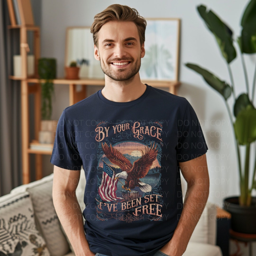Patriotic Christian Graphic Tee | Christian Freedom Shirt | Faith Based ...