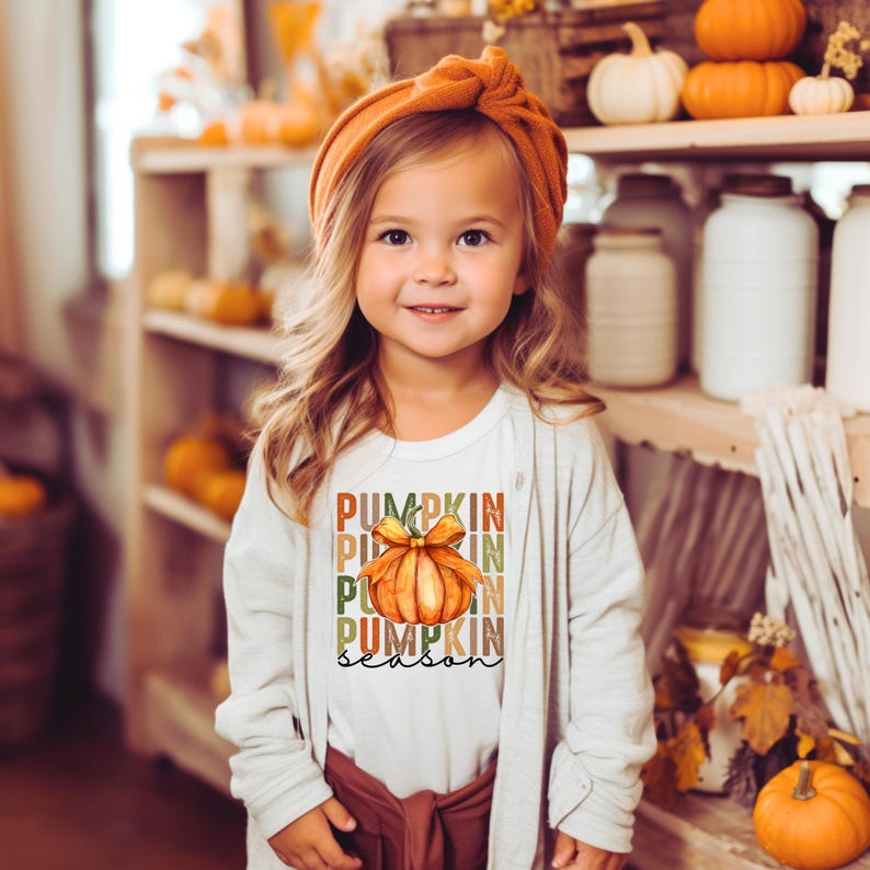 Pumpkin Season Shirt | Fall Shirt Toddler | Girls Fall Tees | Fall ...