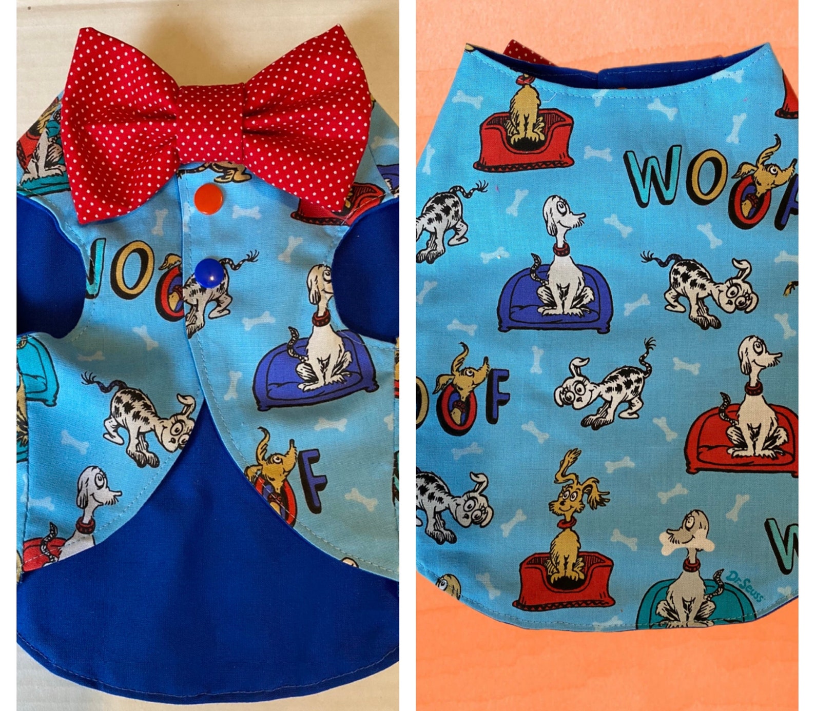 Dr. Seuss Storybook Character Vest - Etsy