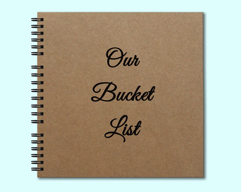 Our Bucket List Hardcover Book Hardcover Journal Square - Etsy
