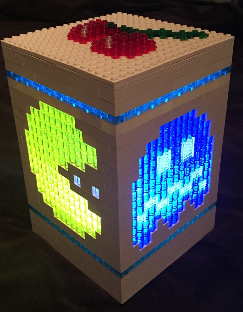Pacman LEGO LED Light Lamp | Etsy