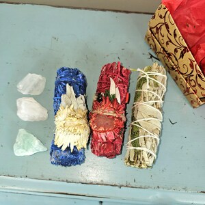 Yule Sage Bundle for Winter Solstice Gift Set for Witchy People Equinox ...