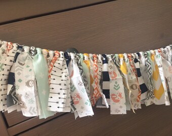 Fabric garland | Etsy