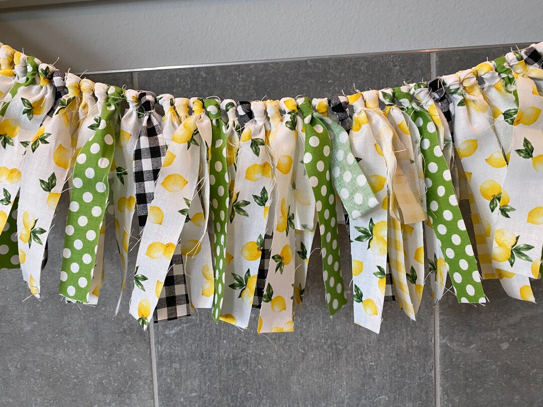 Lemonade Garland Lemonade Banner Lemonade Stand Decor - Etsy