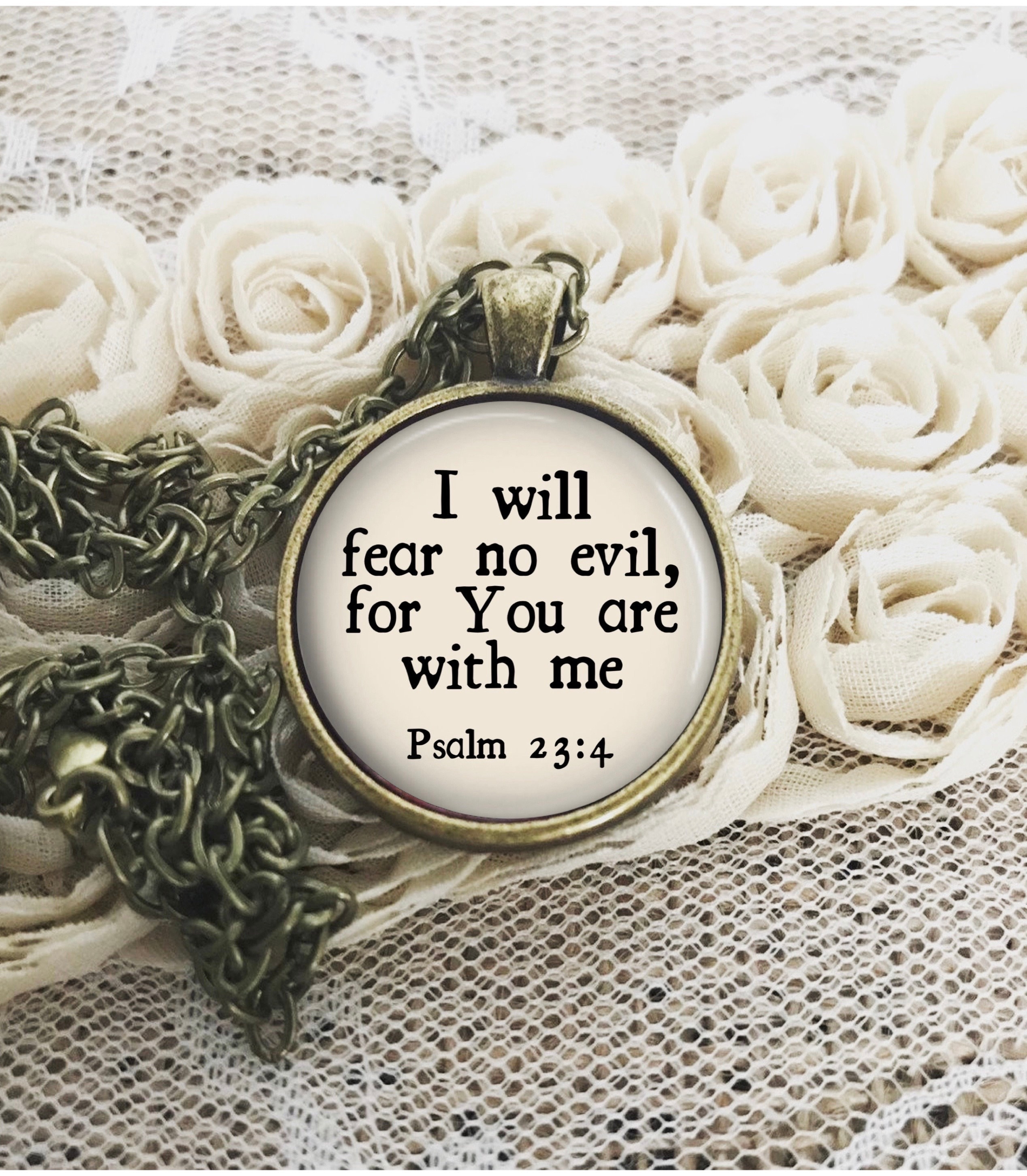 I Shall Fear No Evil Bible Verse