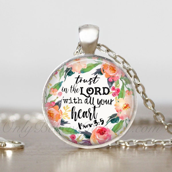 Scripture Necklace - Etsy