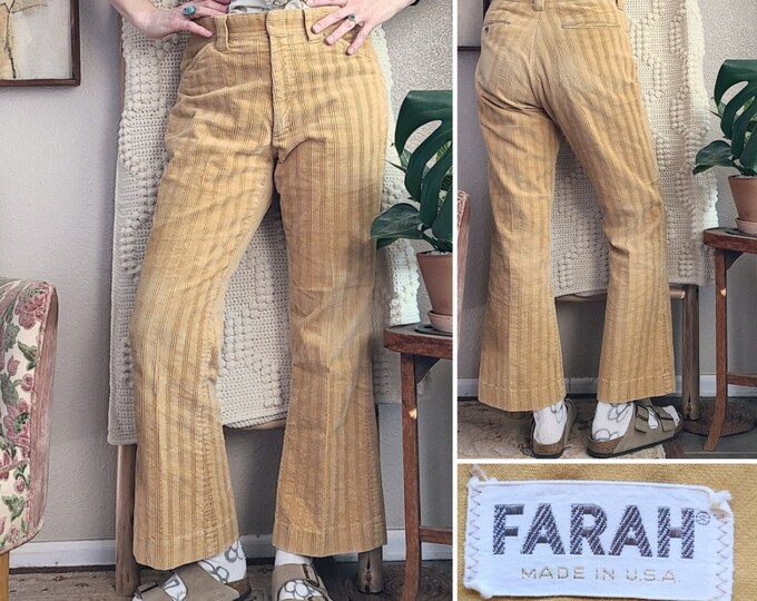 31.5W 60's/70's Flare Cords Farrah Brand - Etsy