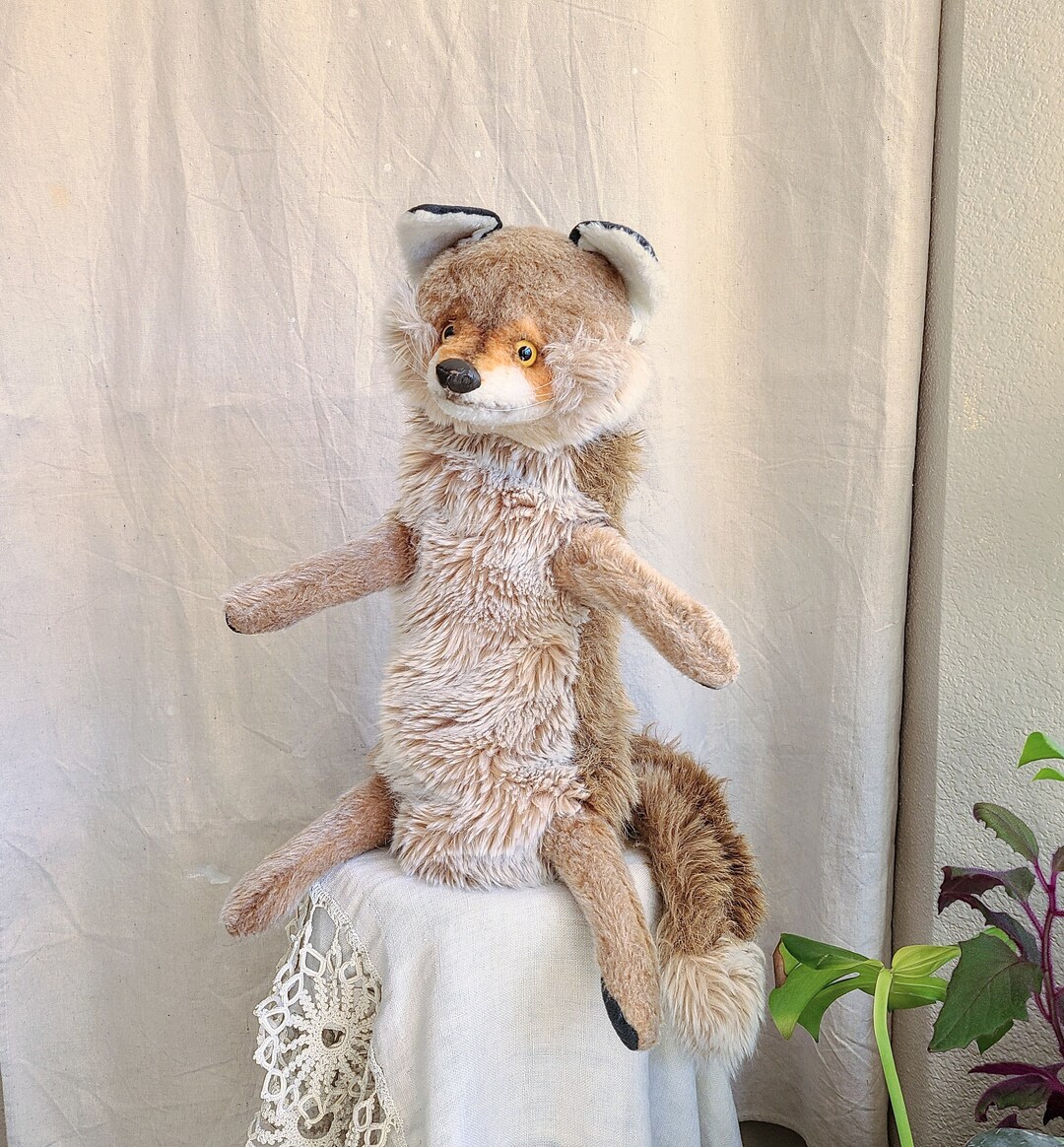 Rare Steiff Fox Puppet - Etsy