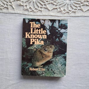 1977 1st Edition the Little Known Pika - Etsy