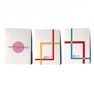 Say It Do It, Truth or Dare Card Game to Connect! Reflection Cards, Ice ...