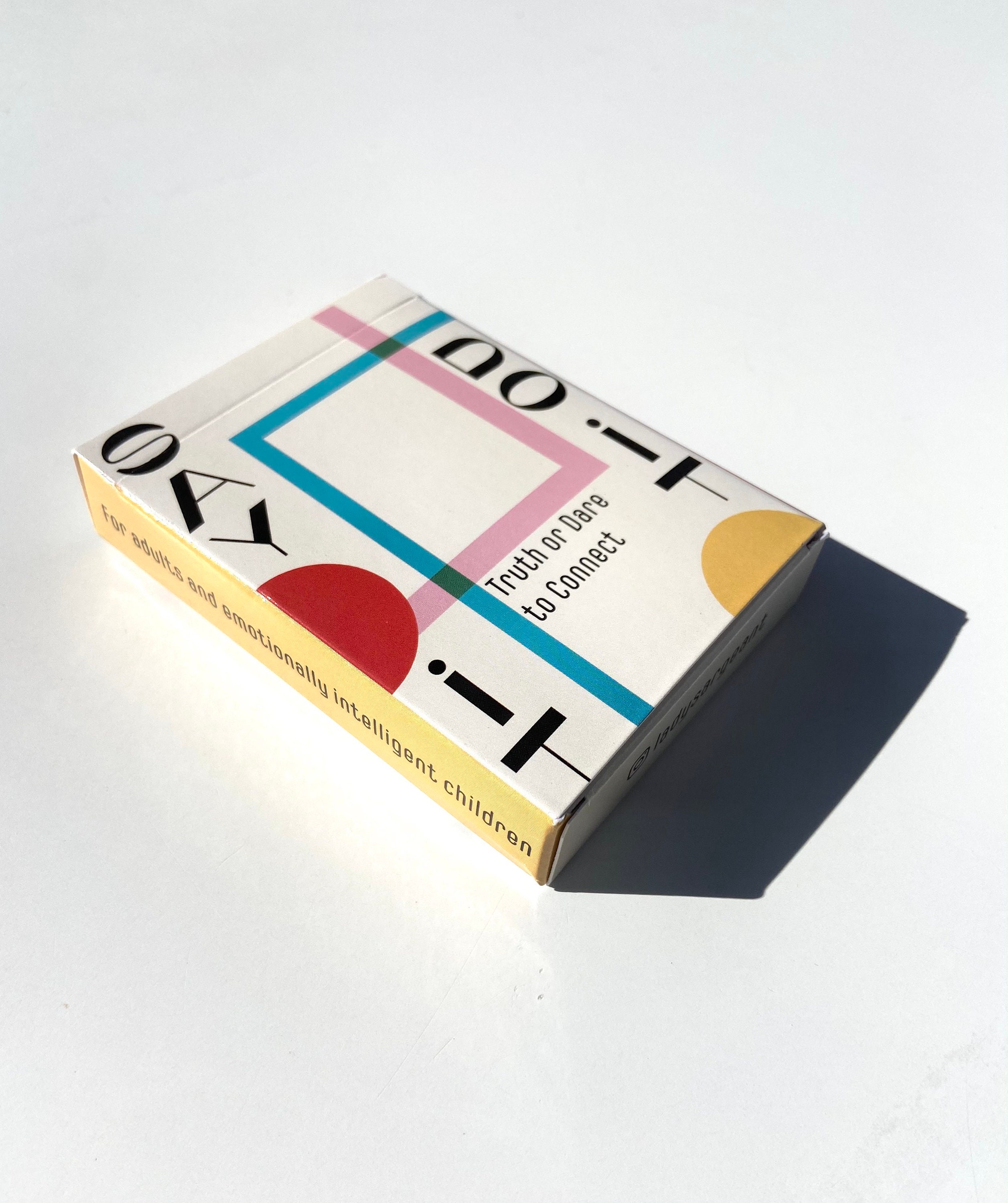 Say It Do It, Truth or Dare Card Game to Connect! Reflection Cards, Ice ...