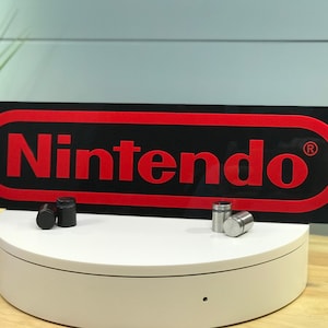 Nintendo Logo Wall Plaque - Layered, Sign, Decor, Super Mario, Zelda ...