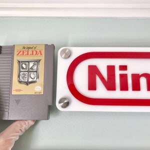 Nintendo Logo Acrylic Wall Plaque – Gaming Room Decor - Etsy