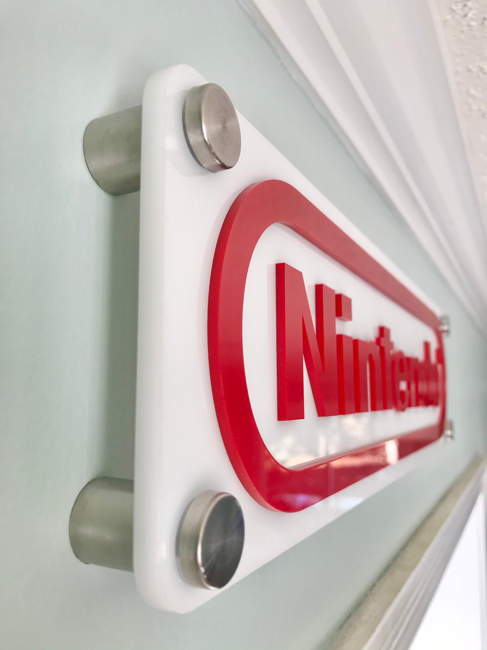 Layered Acrylic Nintendo Logo Sign – Gamer Room Decor - Etsy