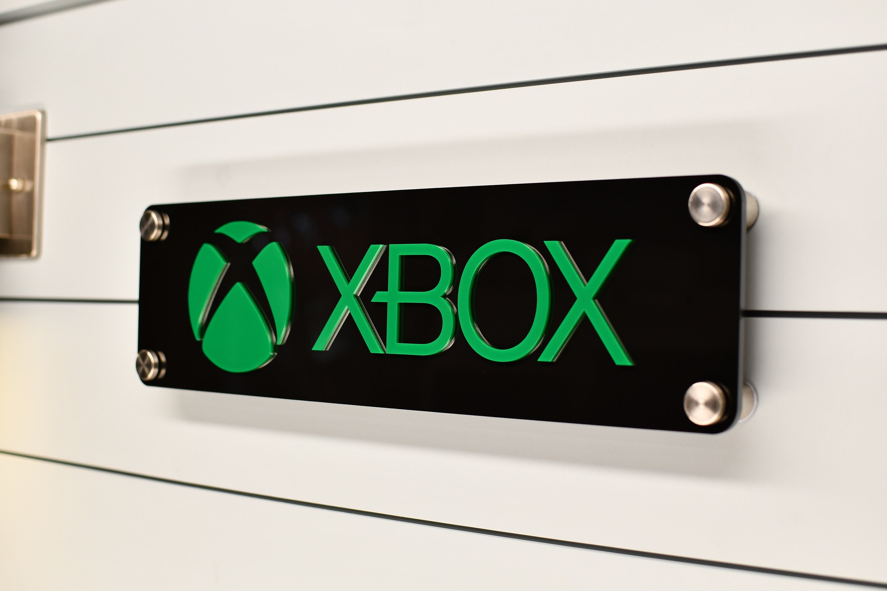 Xbox Logo Wall Plaque – Layered Acrylic Gameroom Decor - Etsy
