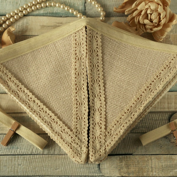 Rustic Bunting - Etsy UK