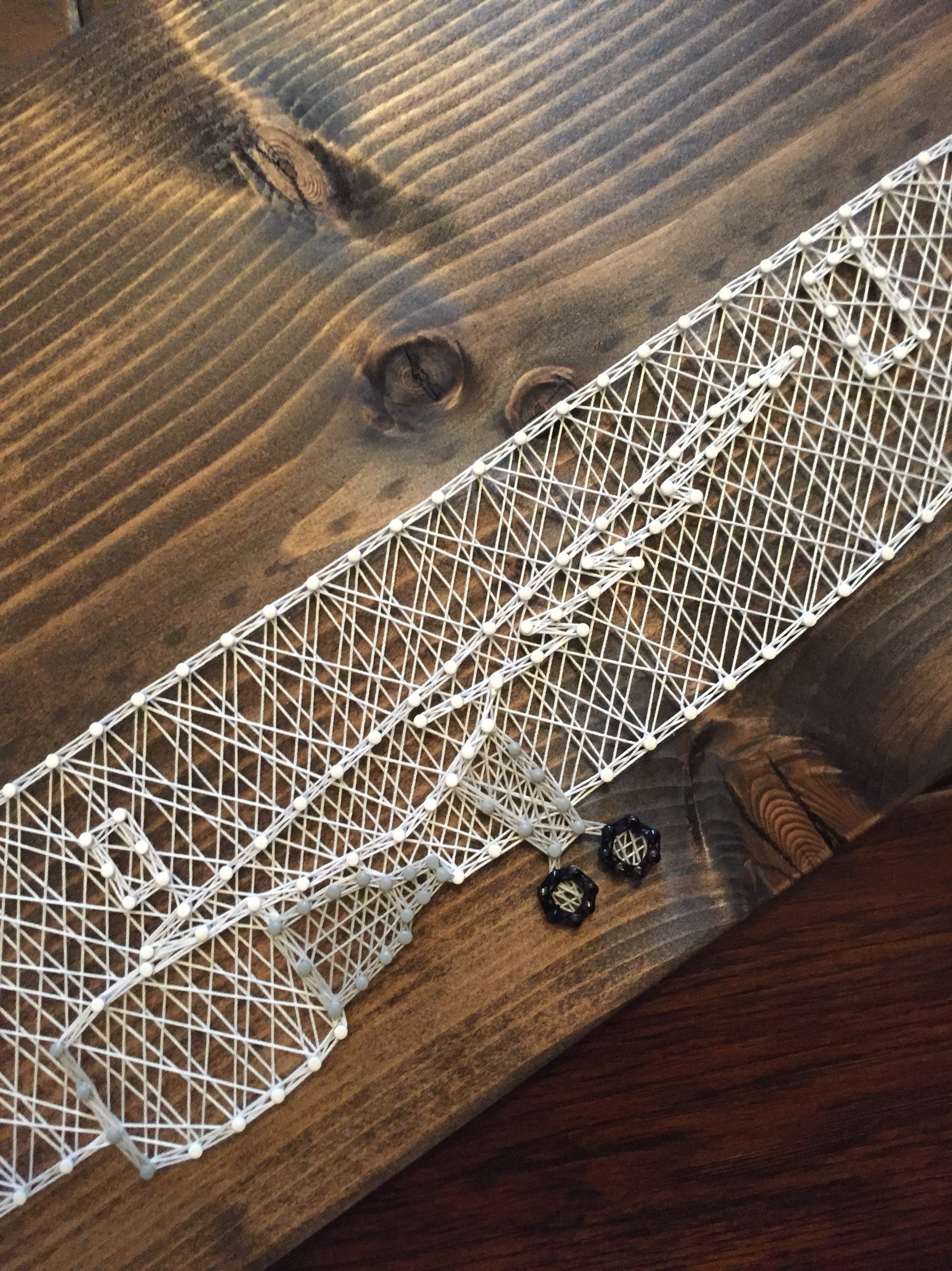 Fedex Airplane String Art Aviation - Etsy