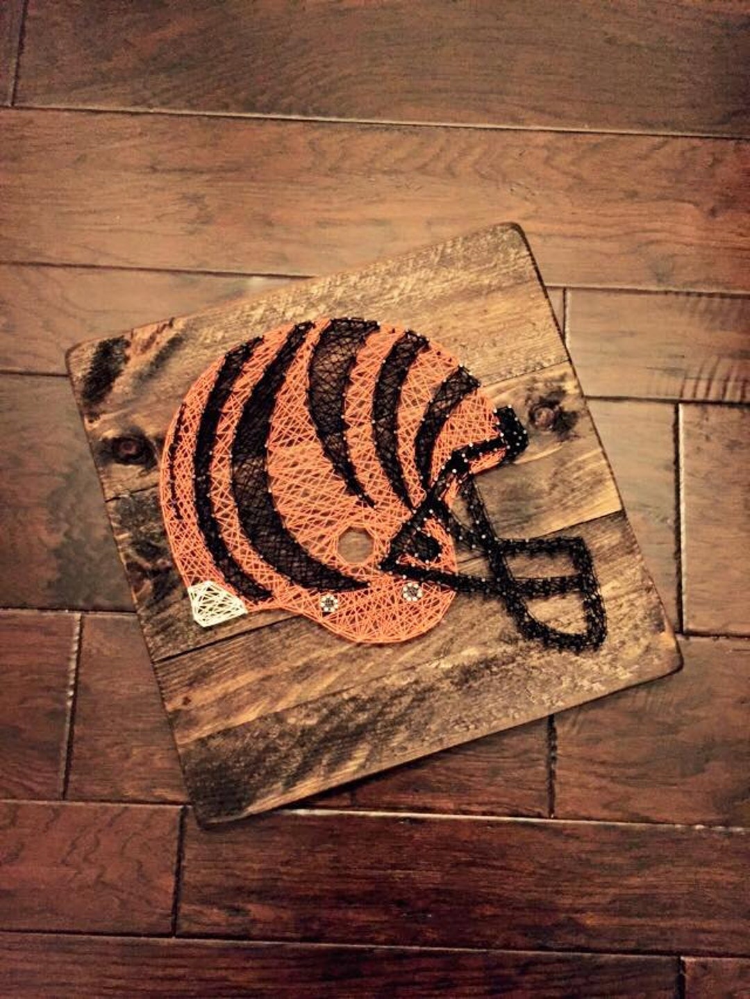 Cincinnati Bengals Helmet String Art - Etsy