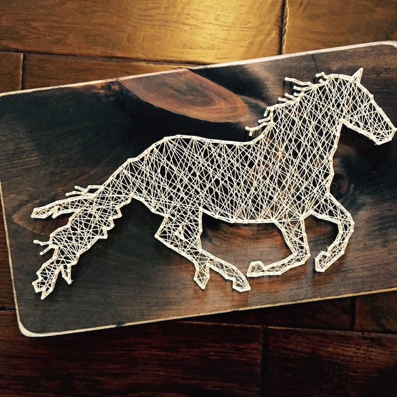 Horse String Art - Etsy