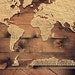 World Map String Art - Etsy