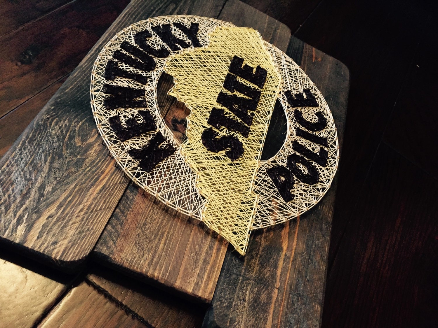 KY State Police String Art - Etsy