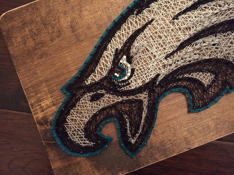 Philadelphia Eagles Football String Art | Etsy