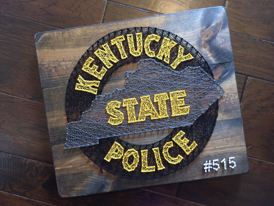 KY State Police String Art - Etsy