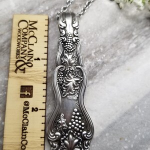 Pendant Spoon Necklace* Made From Vintage Silverware*handmade Gift Idea ...