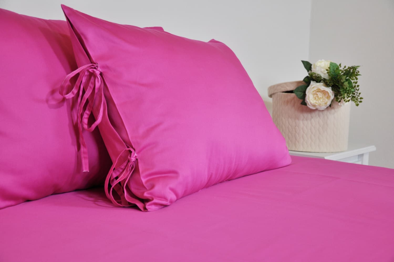 Pink Satin Sheet - Etsy