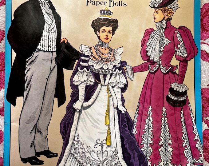 Never Used Vintage 90s Fashions of the Gilded Age Paper Dolls in Full ...