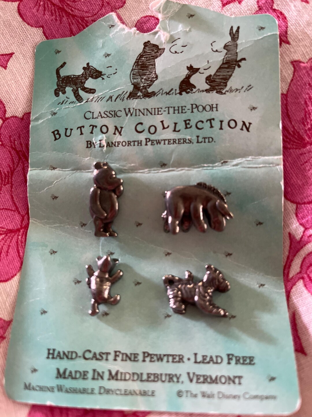 Danforth Pewter Button Collection Made in Middlebury, VT Craft Supply ...