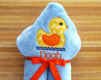Hooded Duck Towel | Etsy