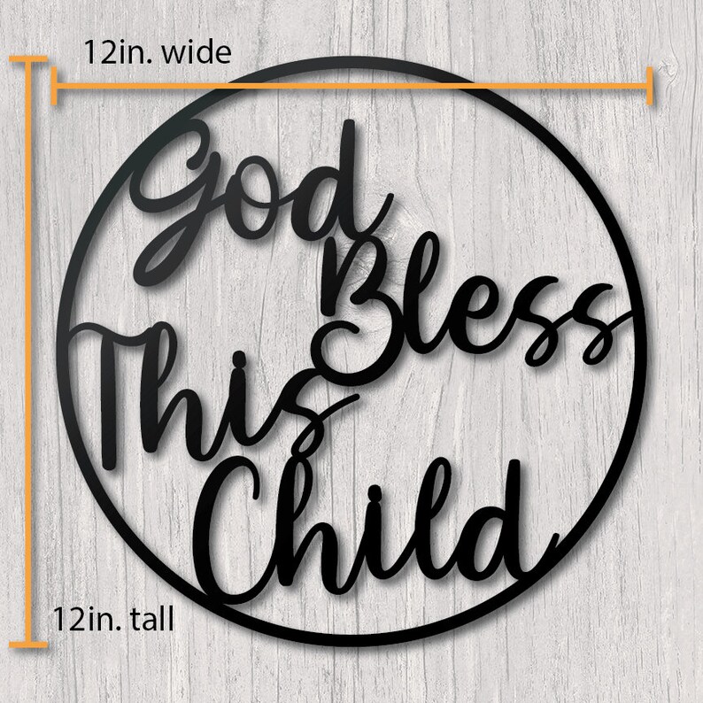 God Bless This Child / DXF SVG plasma láser archivo cnc - Etsy México