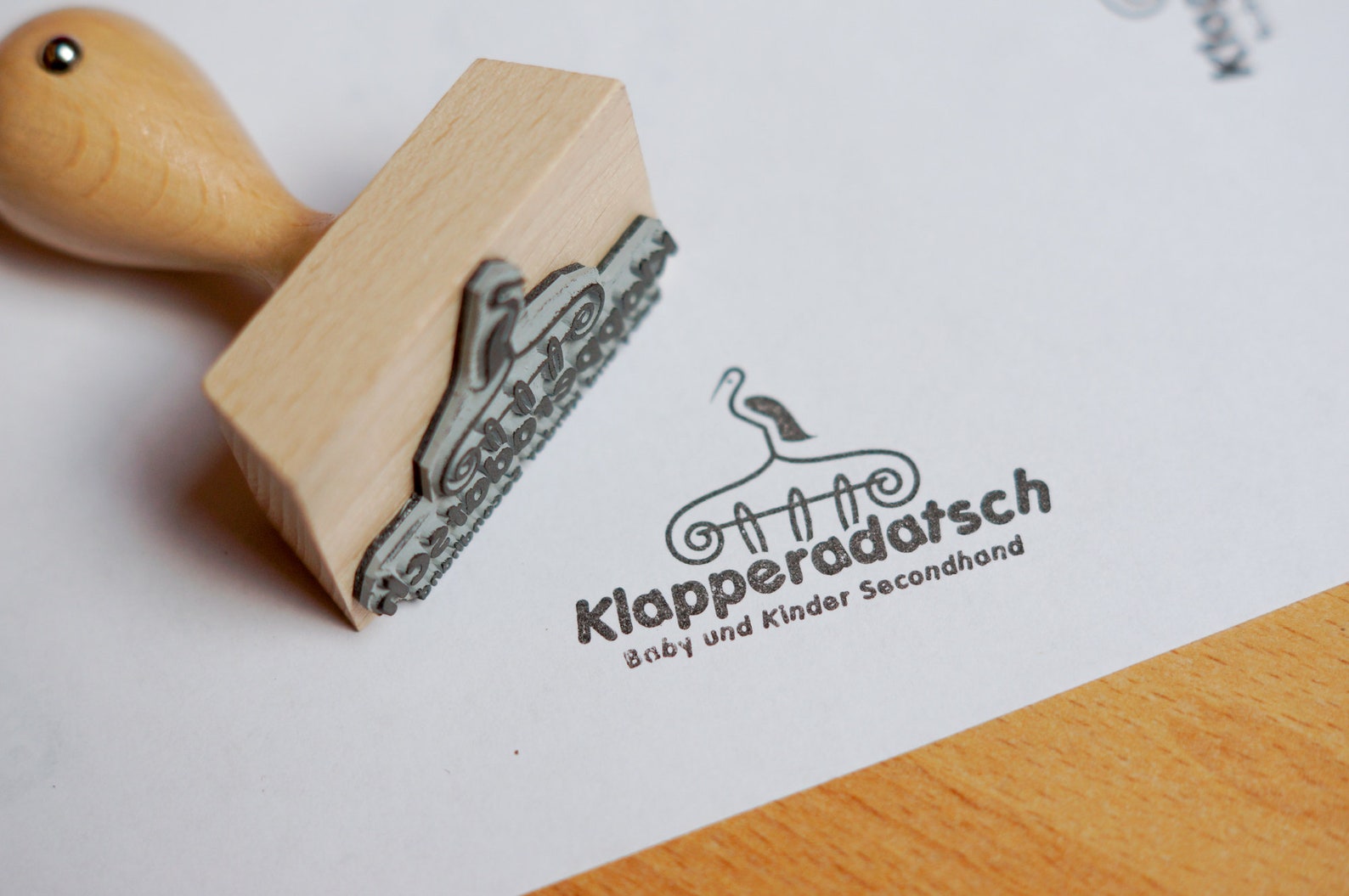 Stempel mit Deinem Logo nach eigener Vorlage - Etsy