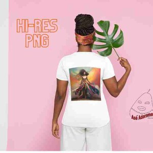 Oya Photo Art Goddess Orisha Digital Download & Clip Art PNG Printable ...