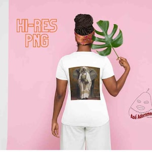 Obatala Orisha Black Oxalá Digital Download Clip Art PNG Printable ...