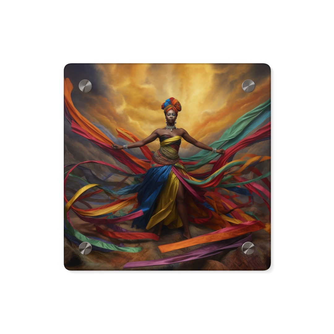 Oya Yansa Iansa Acrylic Wall Art Panels for Altar Space Orisha Home ...
