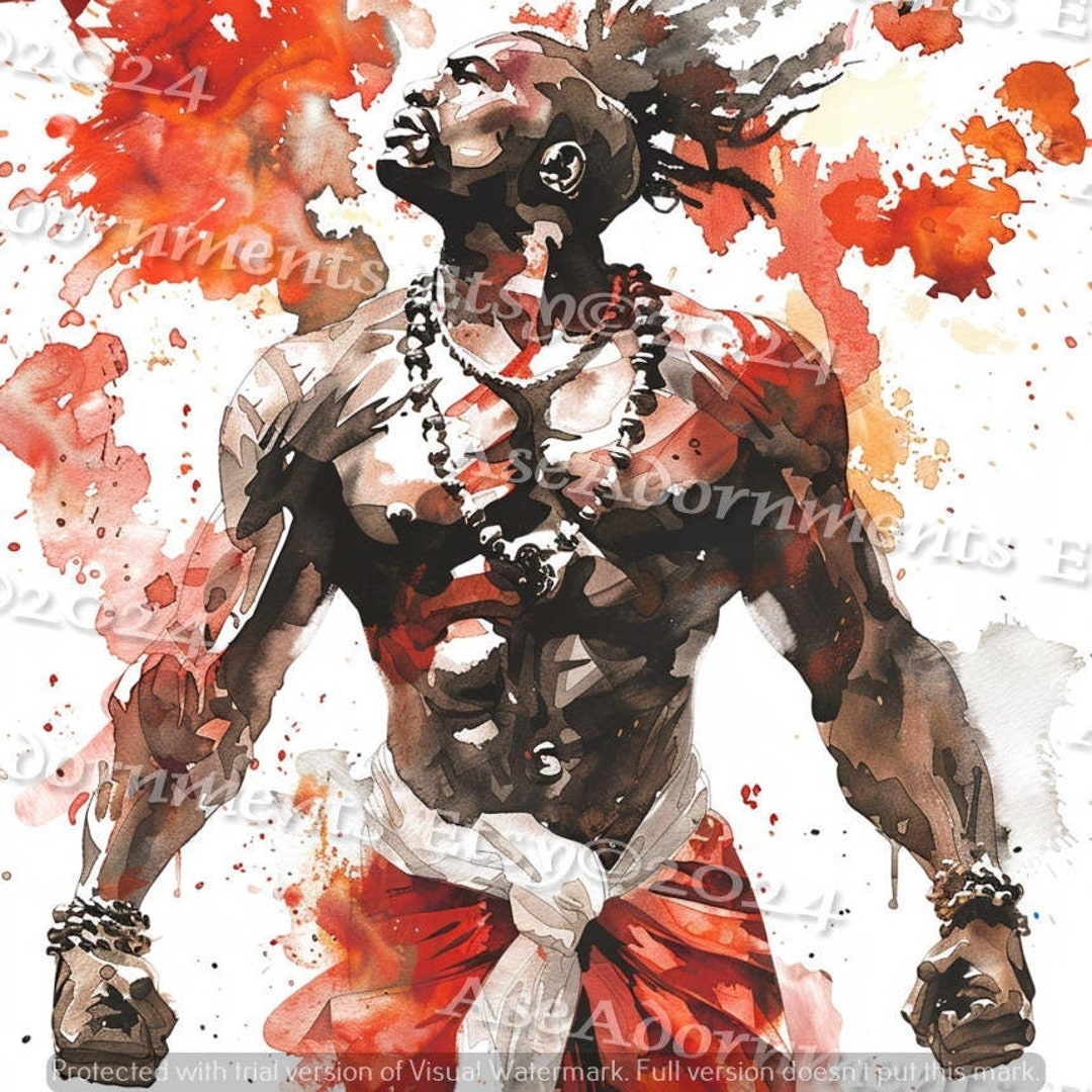 Chango Vector PNG Digital Download Clip Art PNG Printable Commercial ...