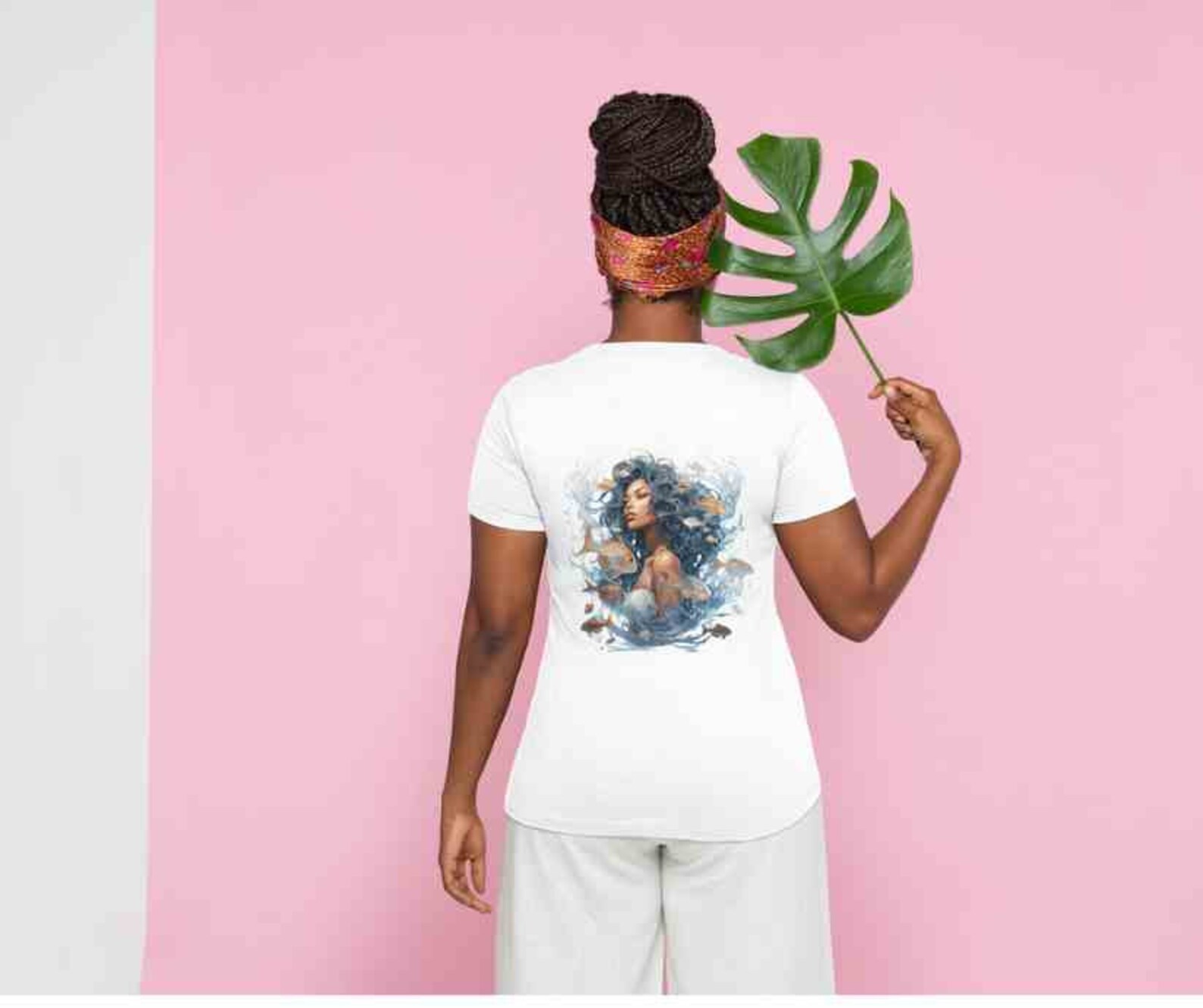 Yemaya Orisha Goddess Fish Digital Download Clip Art PNG Printable ...