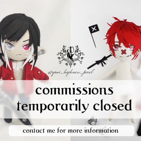 Custom Fumo Plush - Etsy