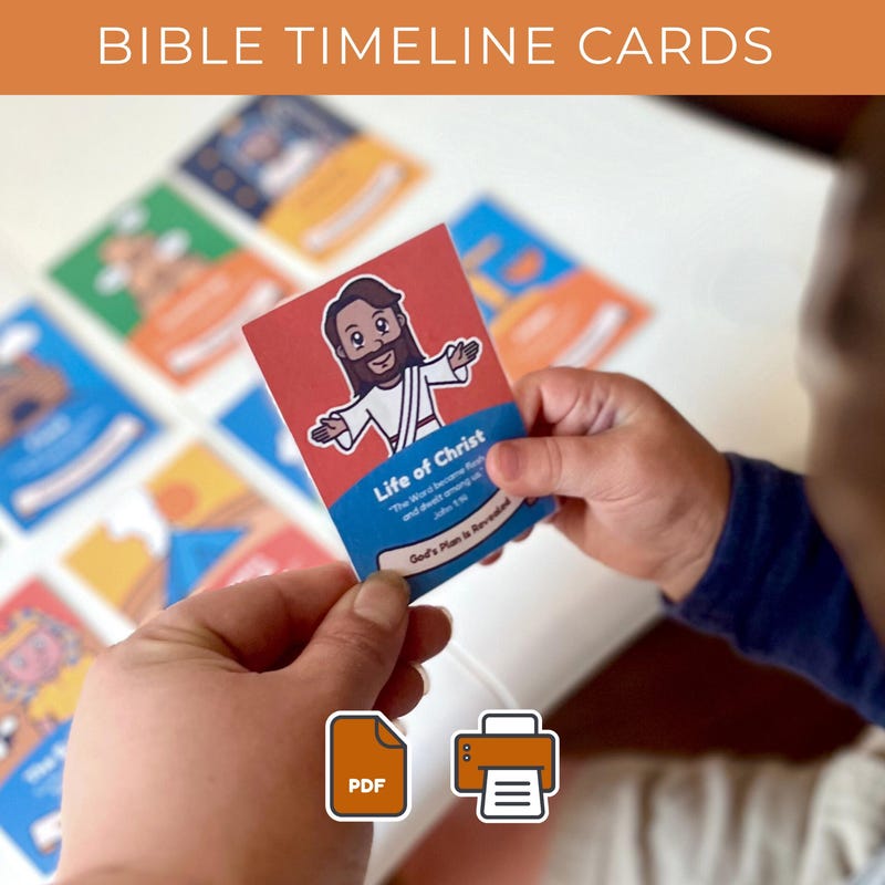 Bible Timeline Activities - Etsy