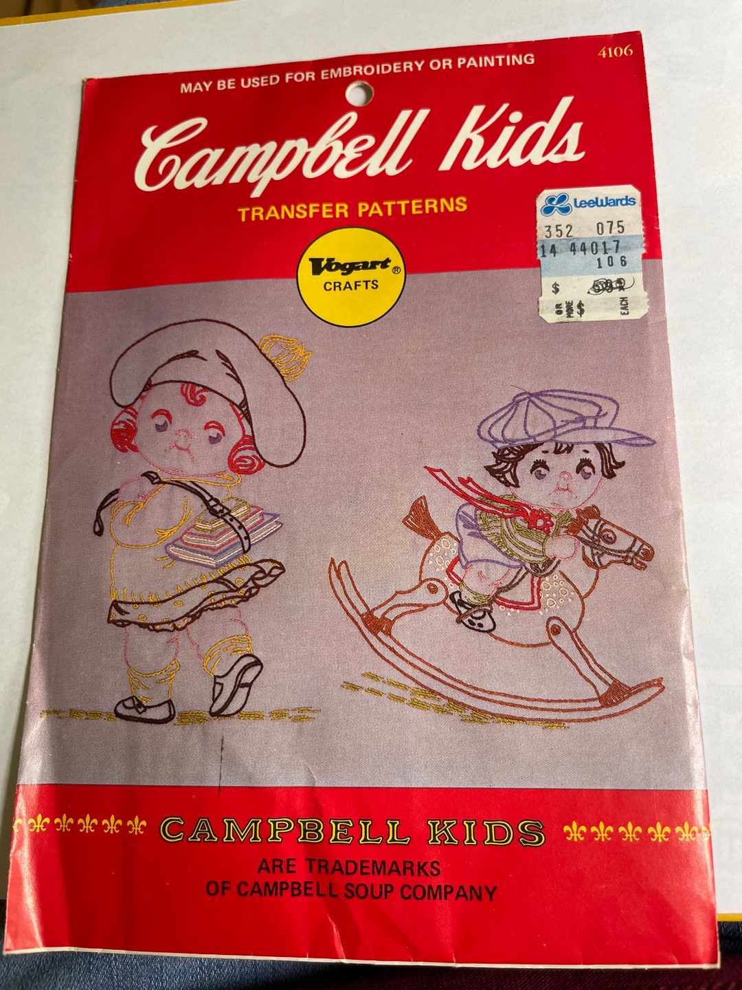 Campbell Kids Vintage Transfer Patterns - Etsy