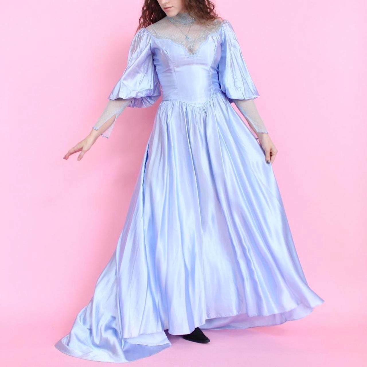 Vintage 70s Victorian Princess Prom Dress - Etsy
