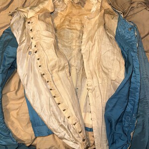 Antique 1800s Lace and Silk Corset Bodice - Etsy