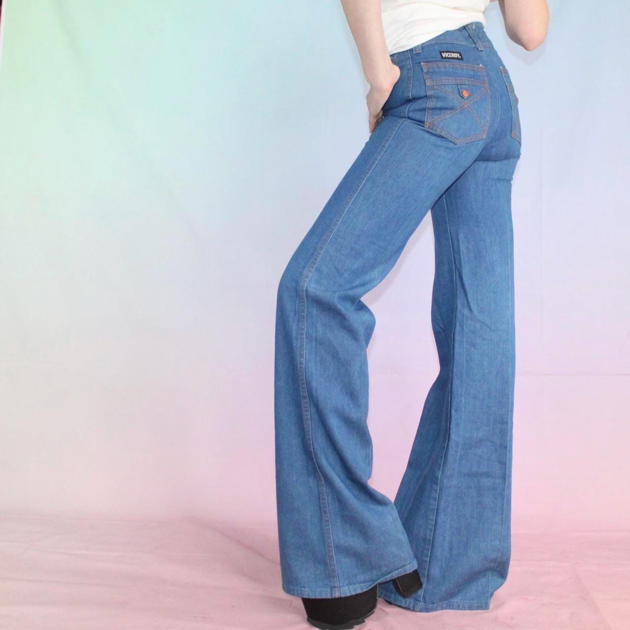 Vintage 70s Bell Bottom Jeans - Etsy