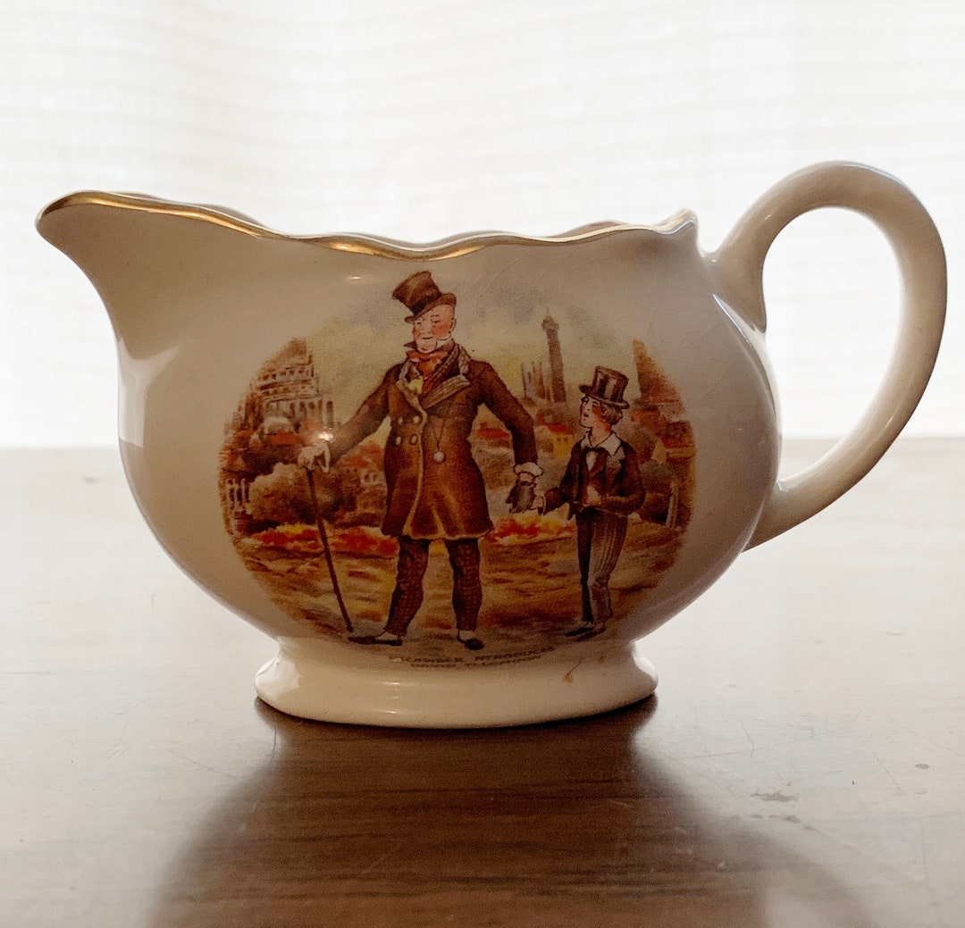 Vintage English Ware Micawber Introduces David to London Creamer by ...