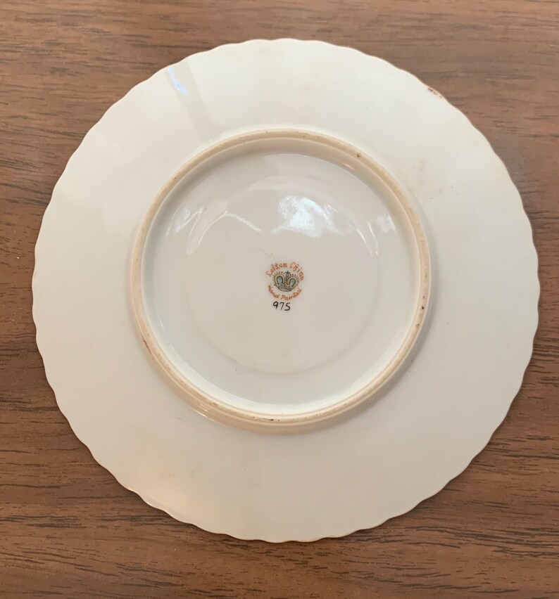 Vintage Hand Painted Lefton China Fluted Tea Cup and Saucer Set #975 ...