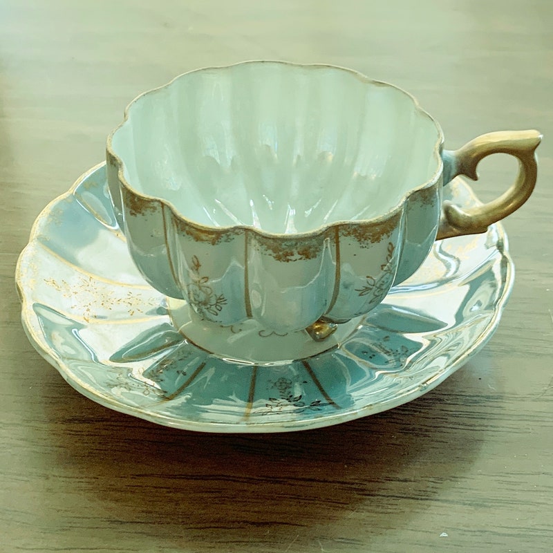 Mint Green Tea Cup - Etsy