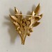 Vintage Trifari Gold Tone Leaf Pearl Brooch - Etsy