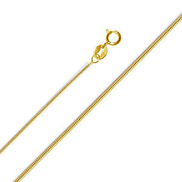14k Gold Snake Chain - Etsy
